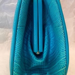 Versace | Bags | Vintage Gianni Versace Lizard Frame Handle Bag | Poshmark